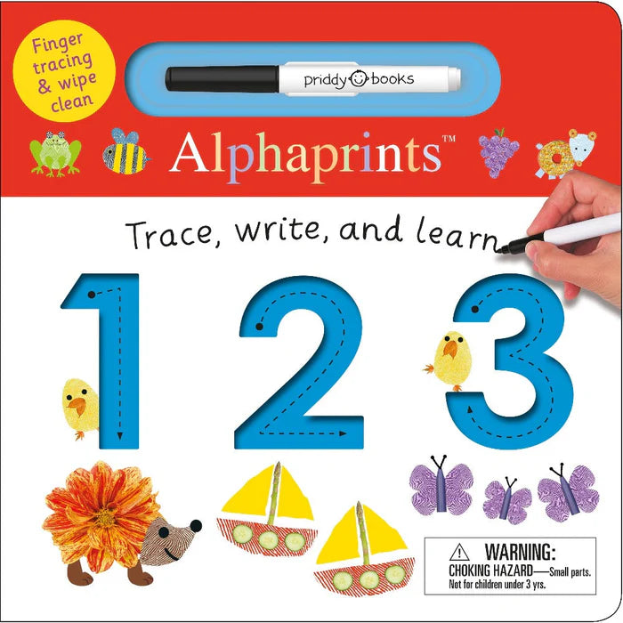 Alphaprints : Trace, Write, And Learn – Antling - Curated Mom & Baby Store